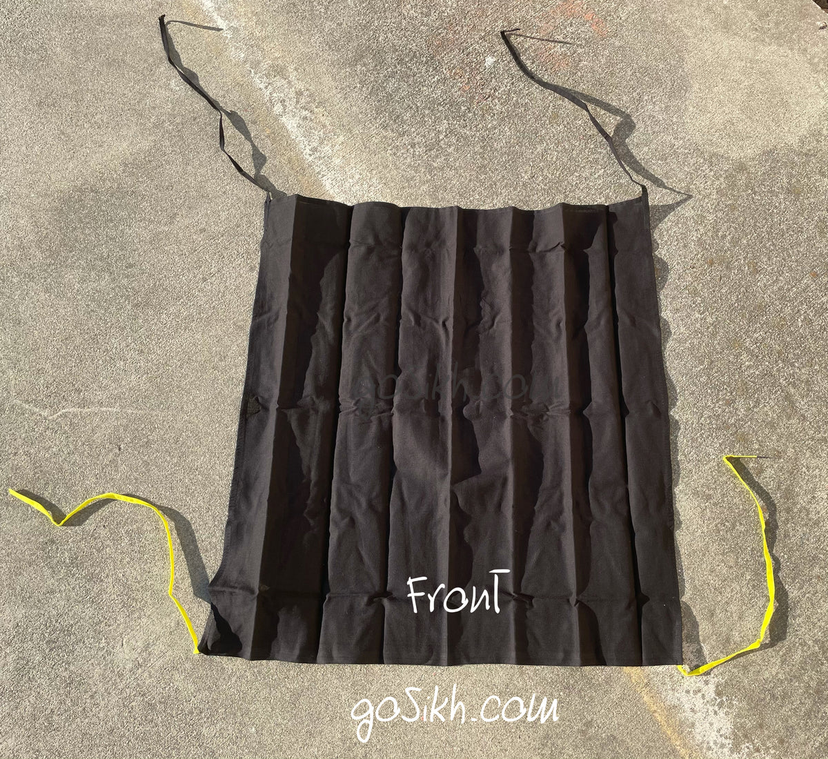 Black Patka with 2 colored strings – gosikh.com