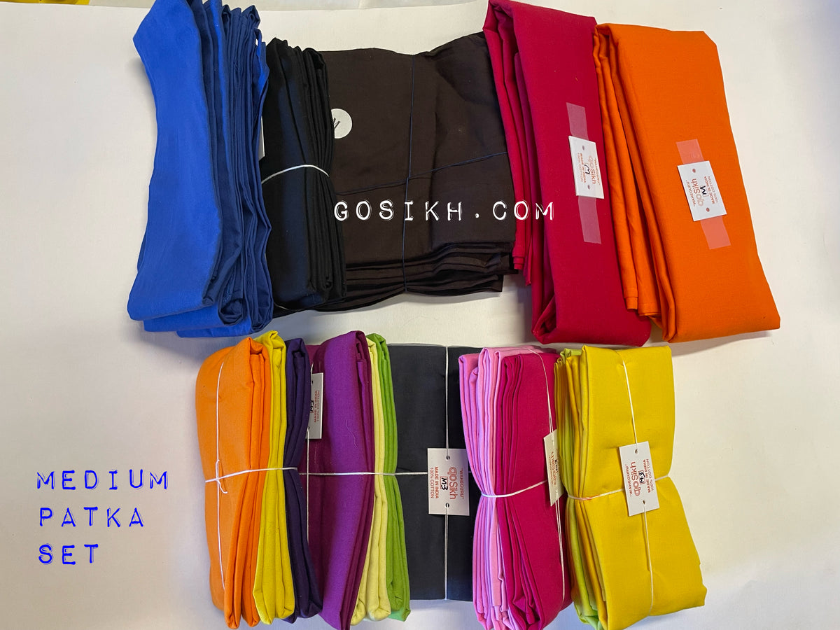 30 Patka Set - Sikh Patkas in 21+ Colors - Free shipping – gosikh.com